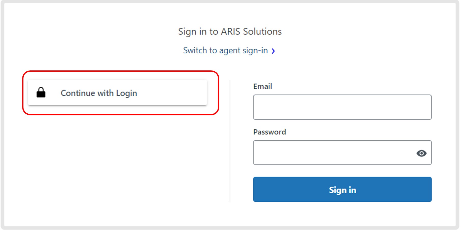 How to Login to Support Portal – ARIS Solutions